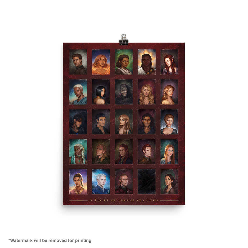 Feyre's Portrait Series | Poster – Madschofield