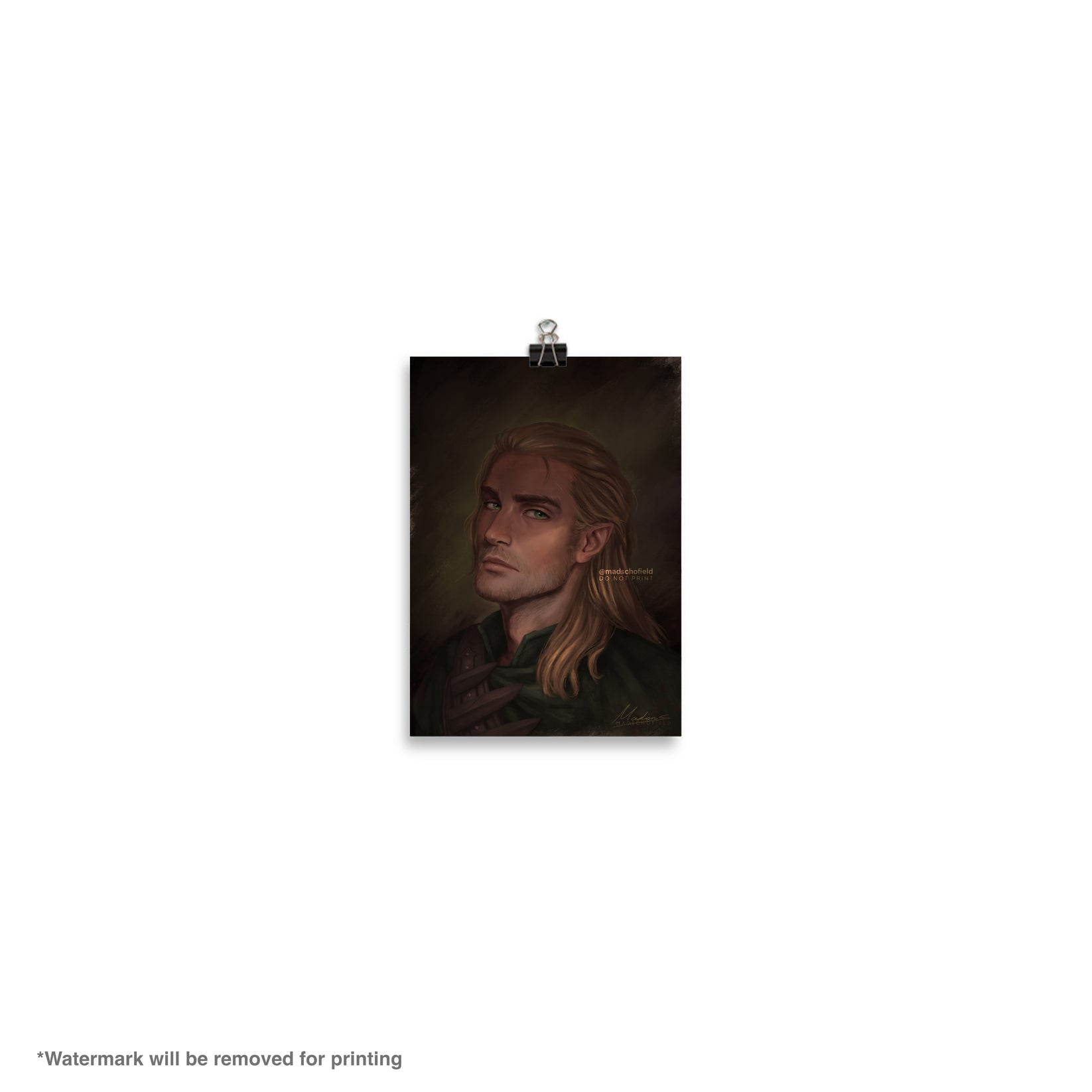 Tamlin Portrait | Poster – Madschofield